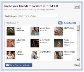 How To Add 'Invite Friends Tab' To Your Facebook Fan Page | SMSEO