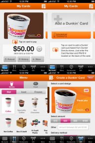 Dunkin' Donuts App For Iphone : Pay For Doughnuts Mobile Application ...