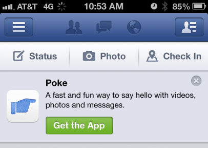 Facebook Releases New 'Poke' App | SMSEO