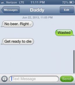 Why Parent's Shouldn't Text - 24 Awkward Parent Texts | SMSEO
